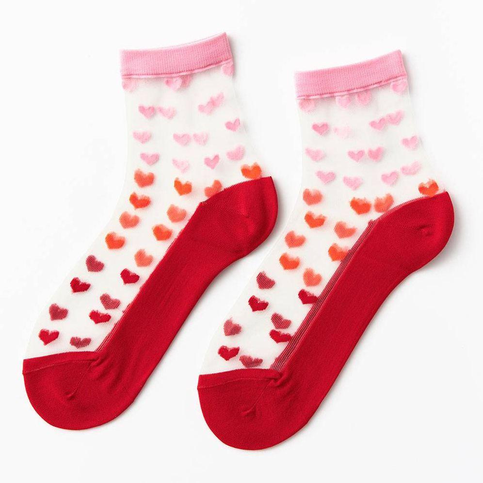Sheer Heart Socks | Paper Source