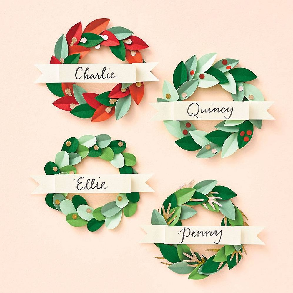 Mini Holiday Wreath Craft Kit | Paper Source