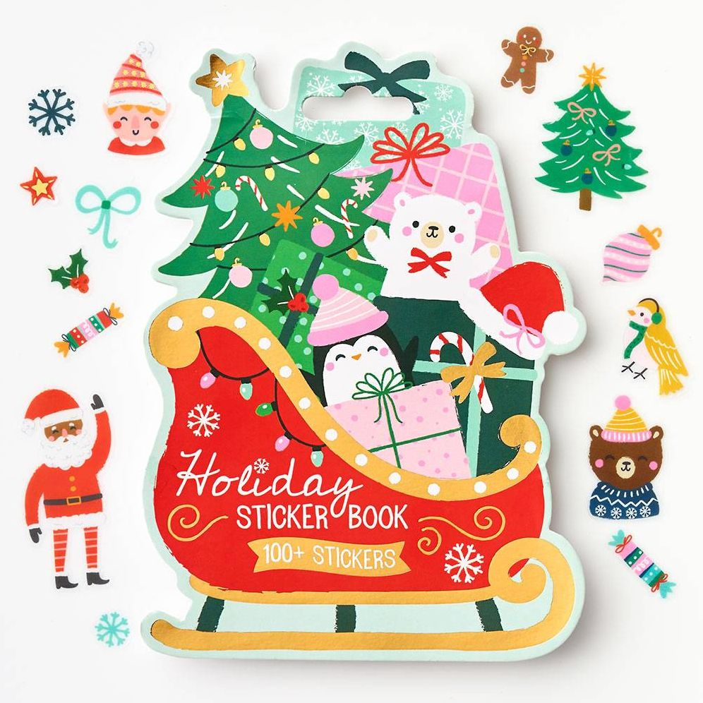Santa's Sleigh Sticker Book | Paper Source