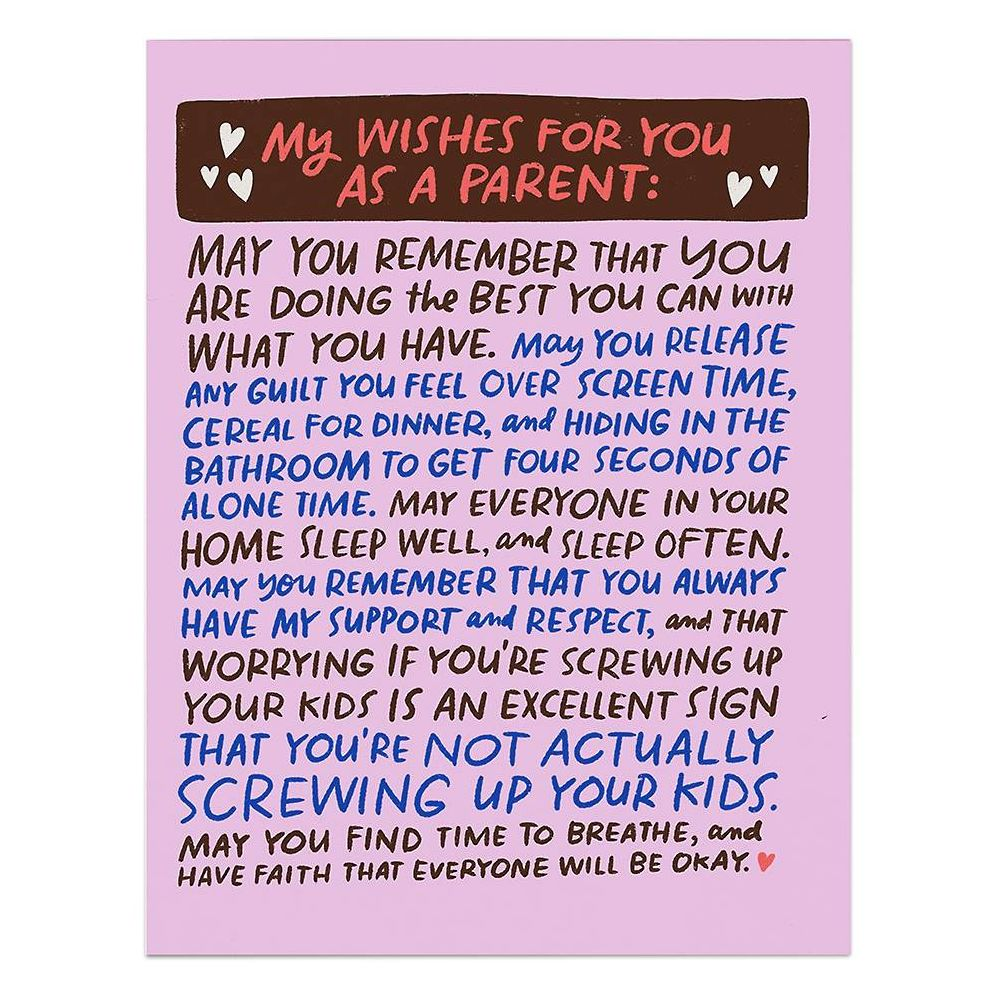 Wishes For You As A Parent Greeting Card | Paper Source