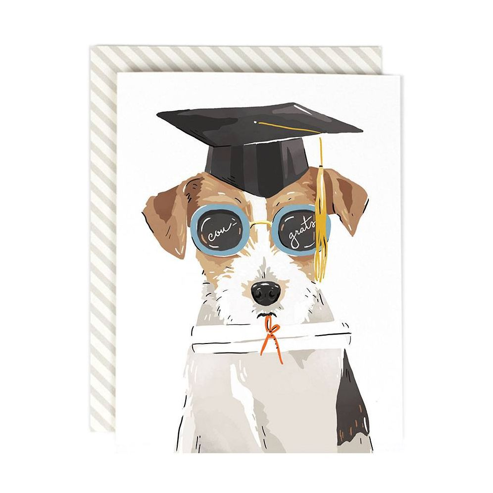Bright Future Dog Graduation Card | Paper Source