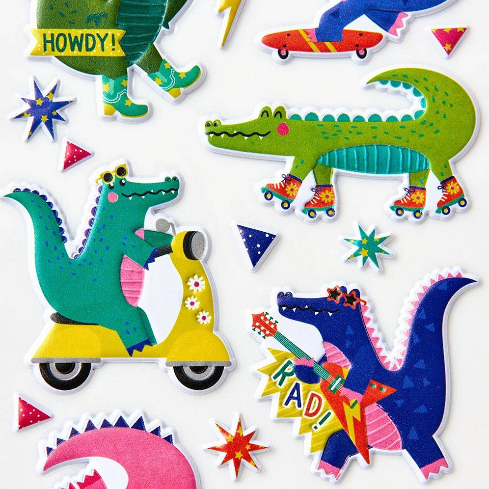 Alligator Stickers | Paper Source