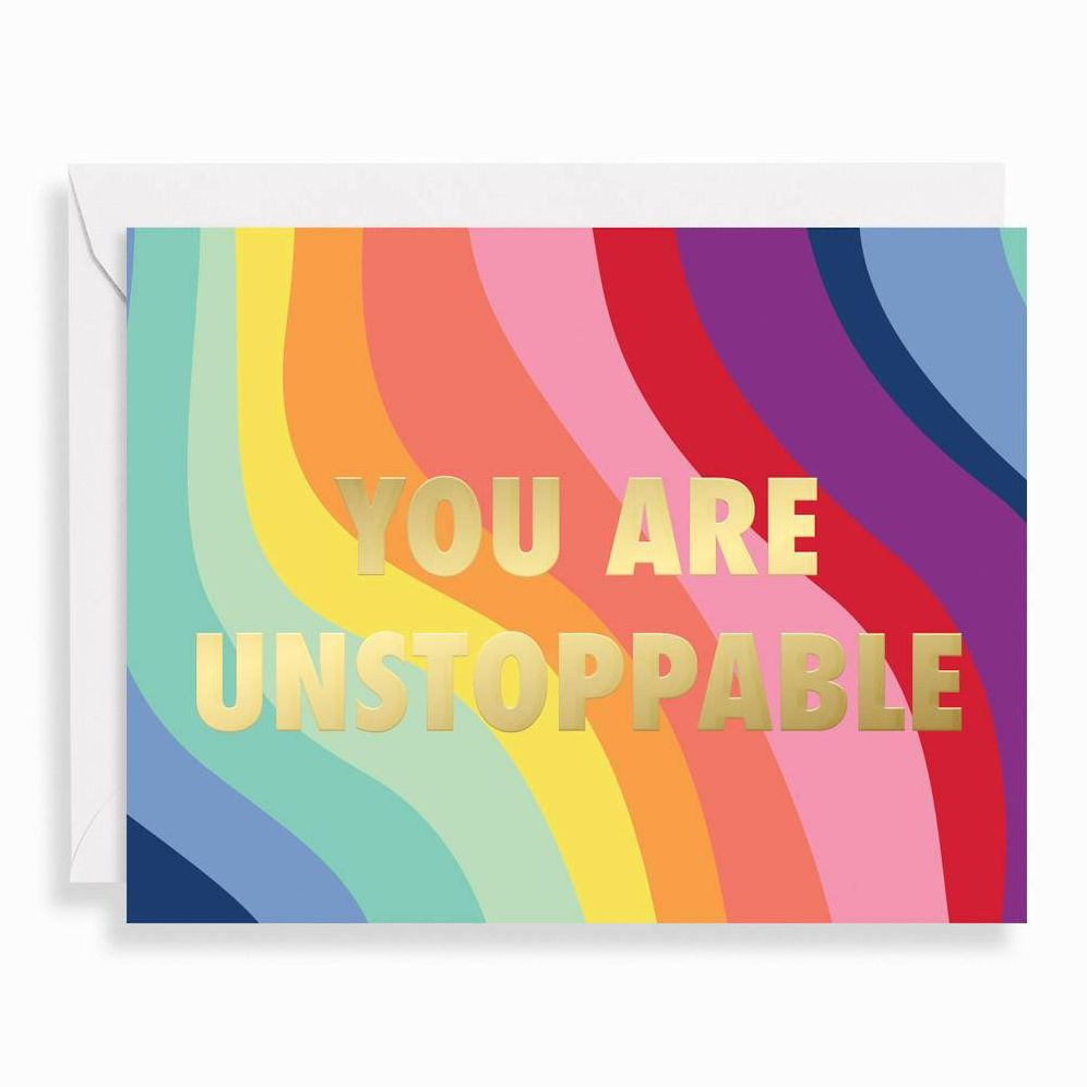Wavy You Are Unstoppable Congratulations Card | Paper Source