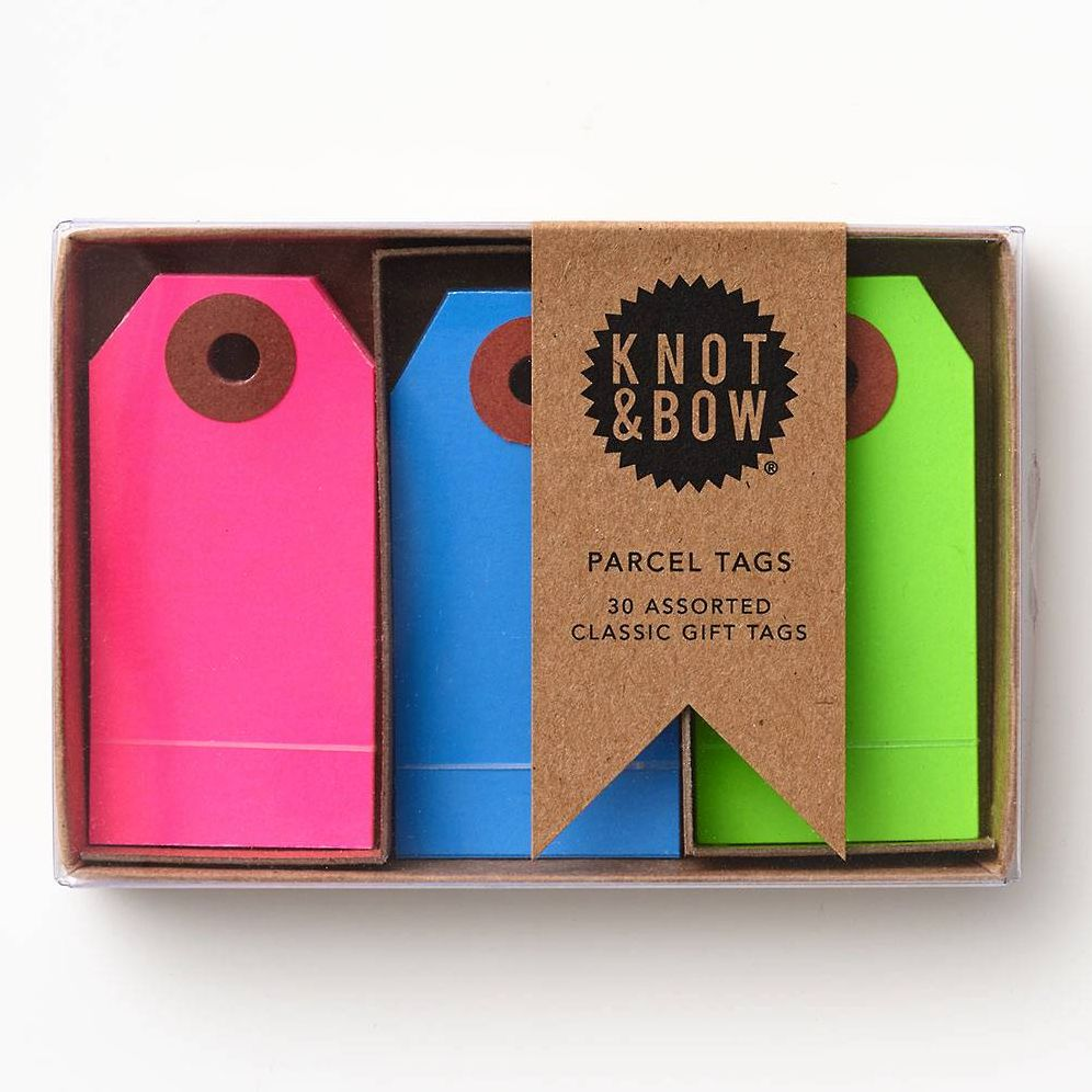 Bright Gift Tag Box | Paper Source