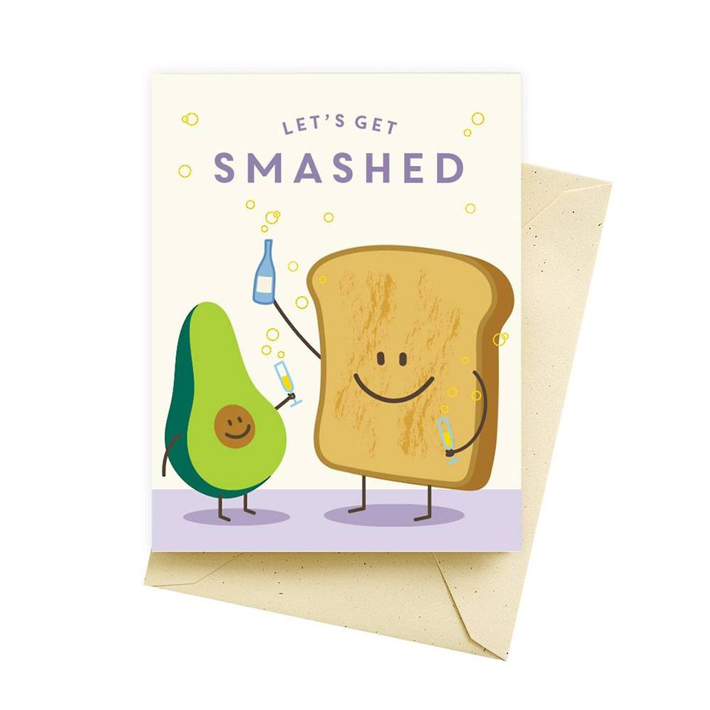 Let's Get Smashed Birthday Card | Paper Source