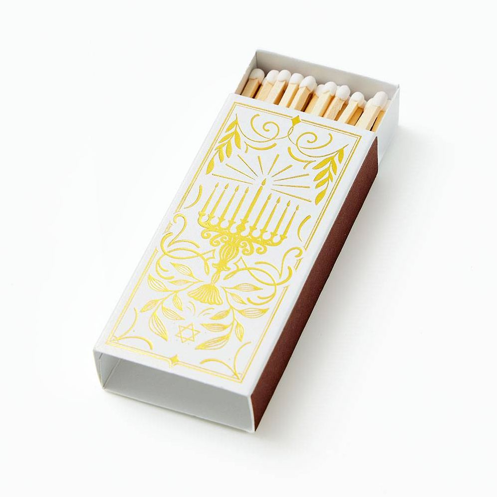 Hanukkah Match Box with Matches | Paper Source