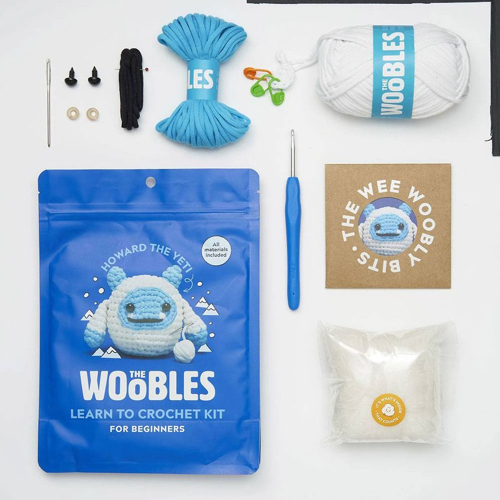 Howard the Yeti, The Woobles Beginner Crochet Kit | Paper Source