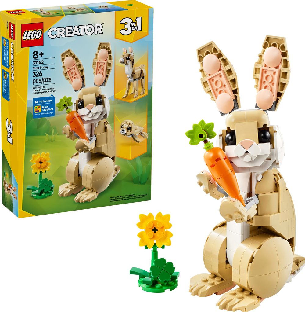 LEGO Creator Cute Bunny 31162 | Paper Source