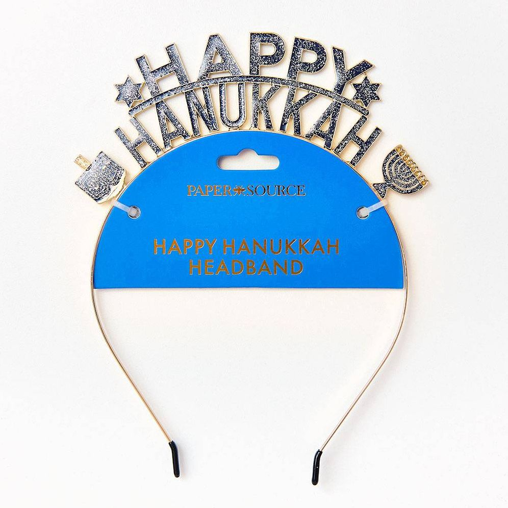 Happy Hanukkah Headband | Paper Source