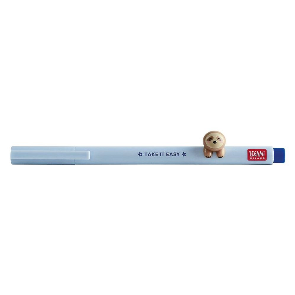 Legami Gel Pen With Animal Decoration - Lovely Friends - Sloth | Paper ...