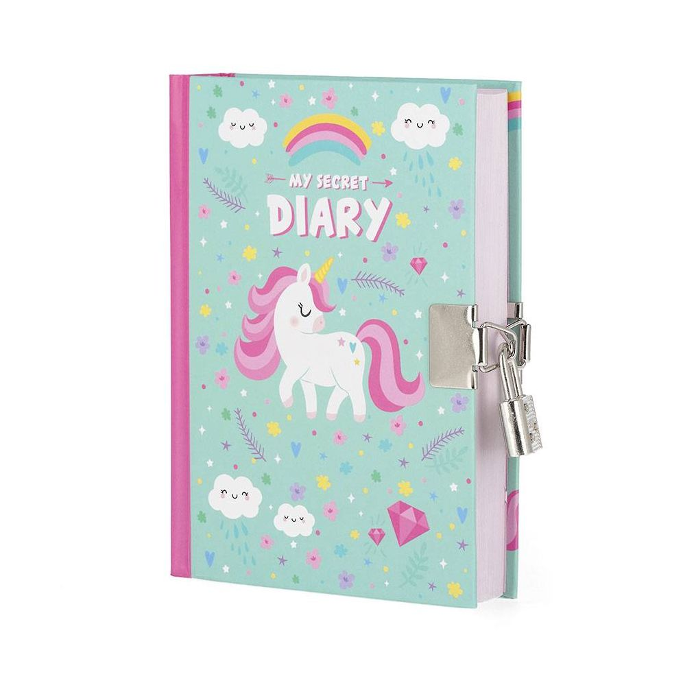 Legami Secret Diary With Padlock - My Secret Diary - Unicorn | Paper Source