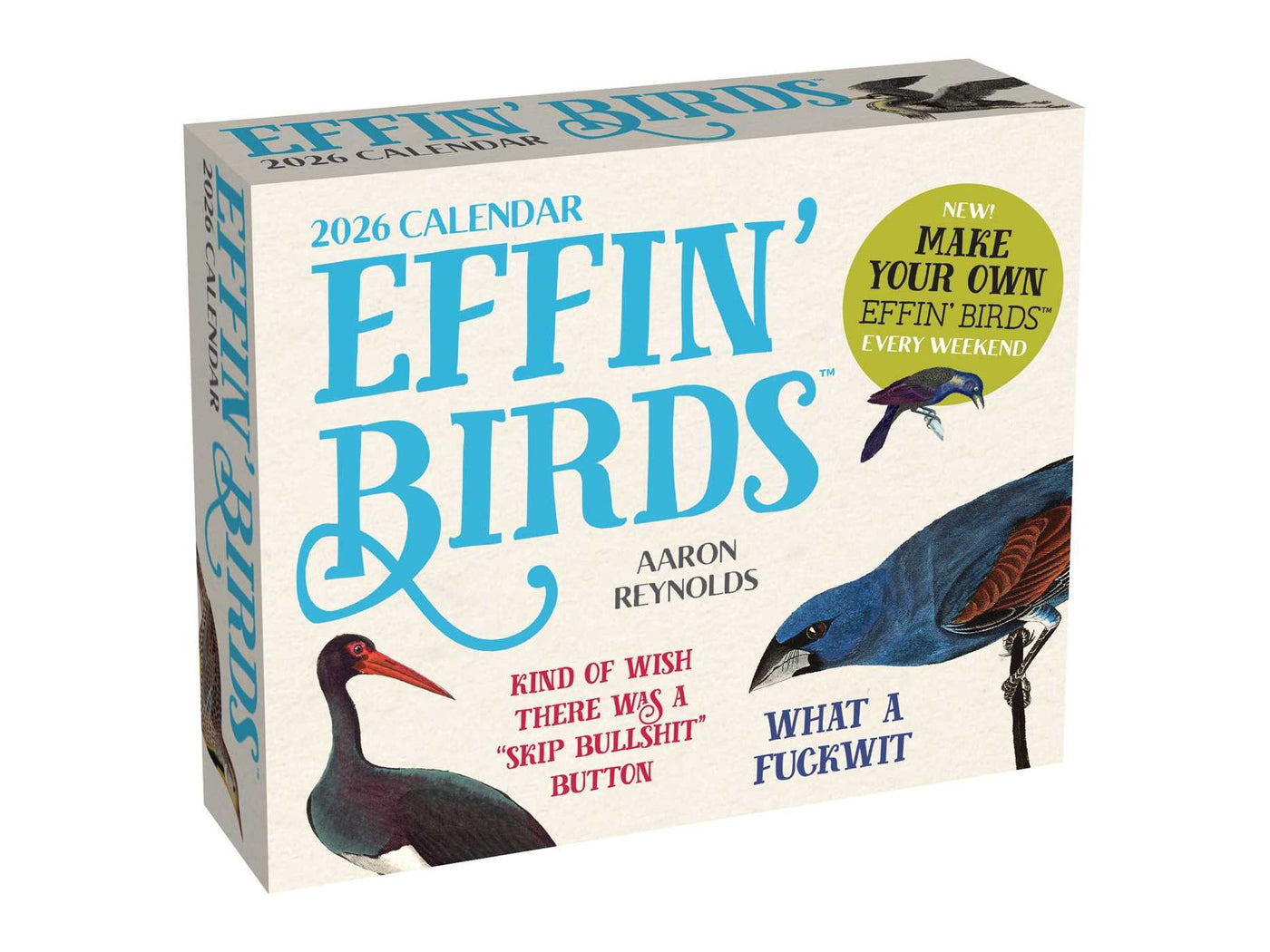 2026 Effin' Birds Day-to-Day Calendar | Paper Source