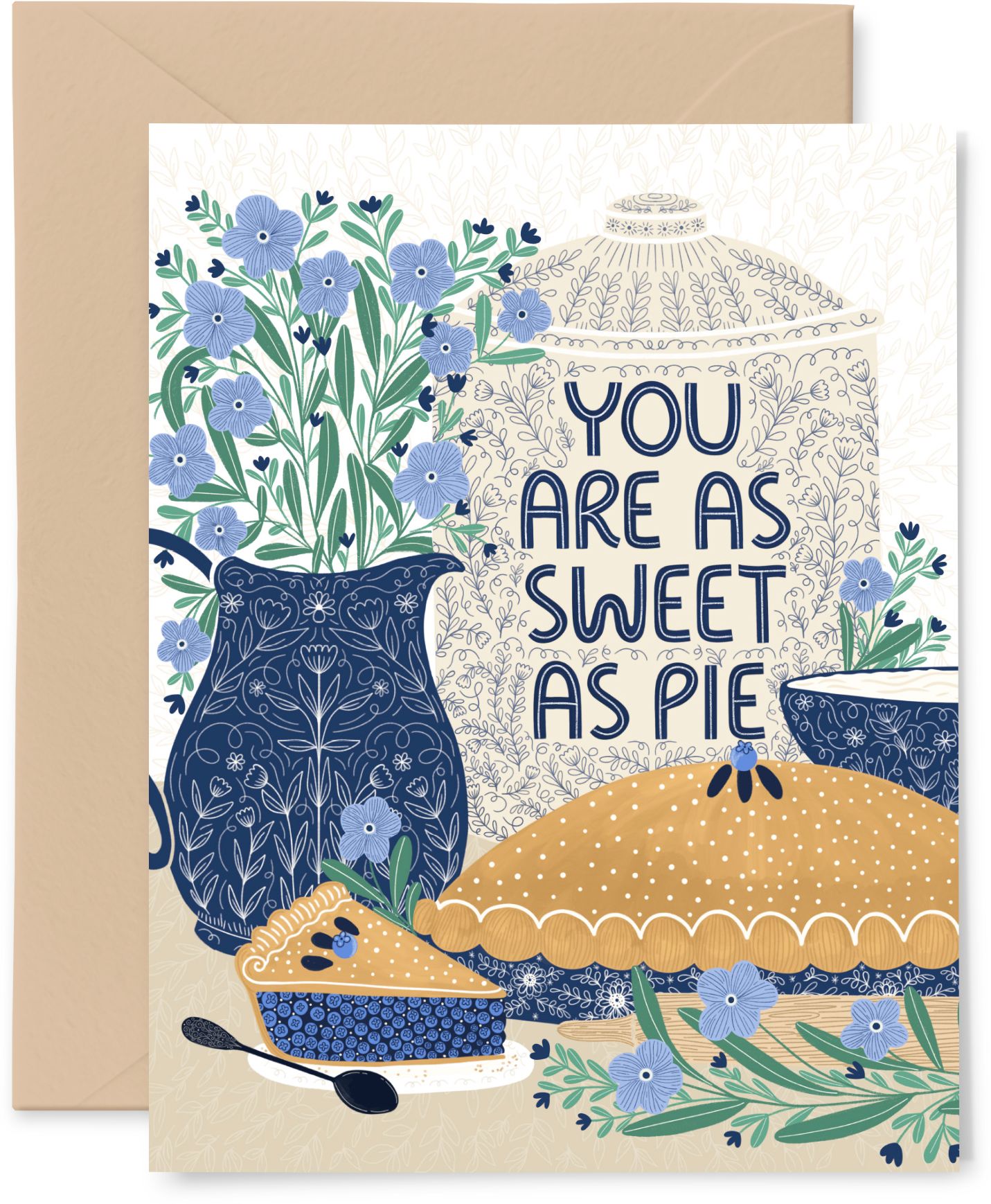 Sweet as Pie Thank You Card | Paper Source