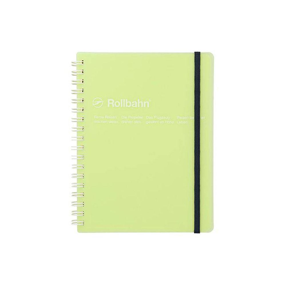 Delfonics Rollbahn Clear Green Notebook - Large | Paper Source