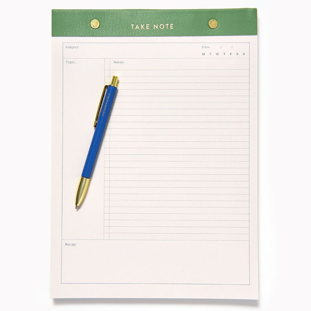 Green Take Note Legal Pad | Paper Source