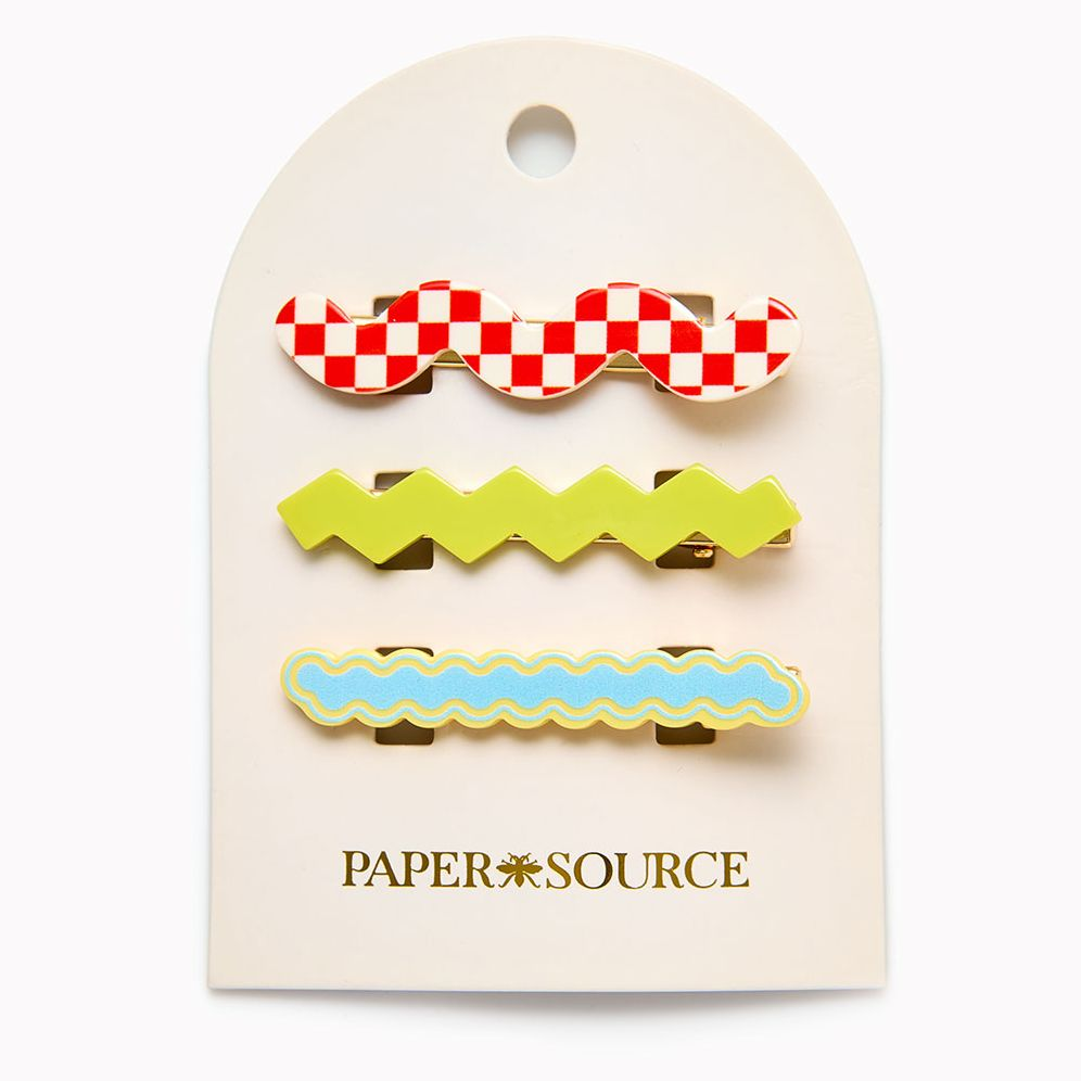 Squiggly Hairclips | Paper Source