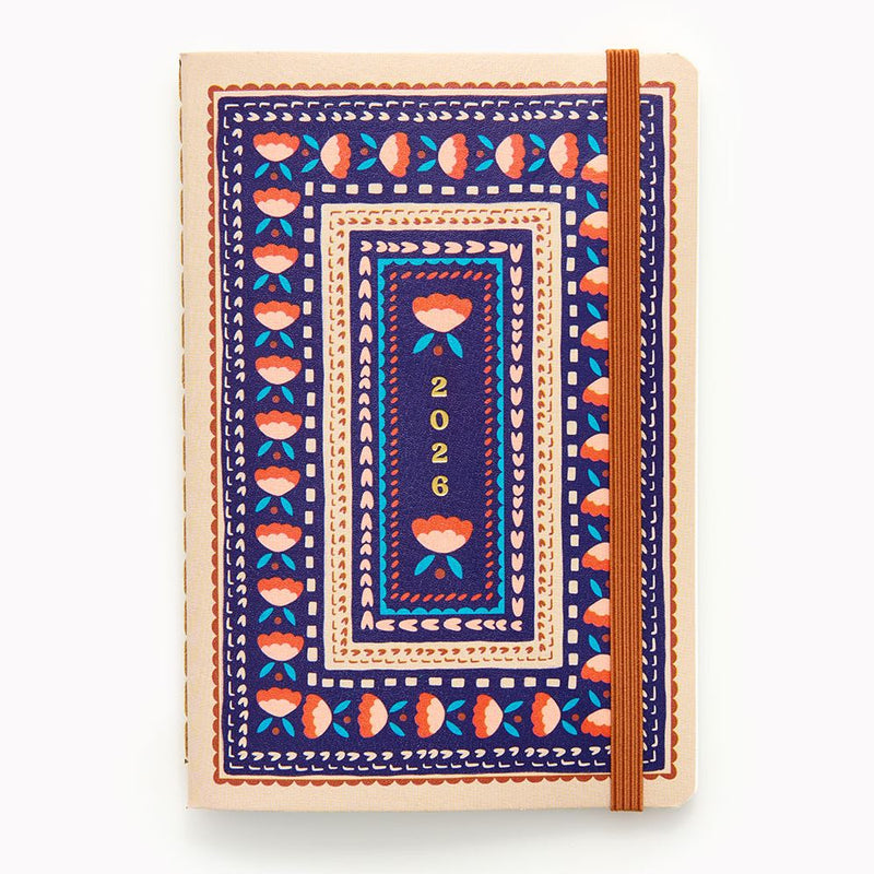 2025-2026 Paper Source Creative Borders Monthly Pocket Planner | Paper ...