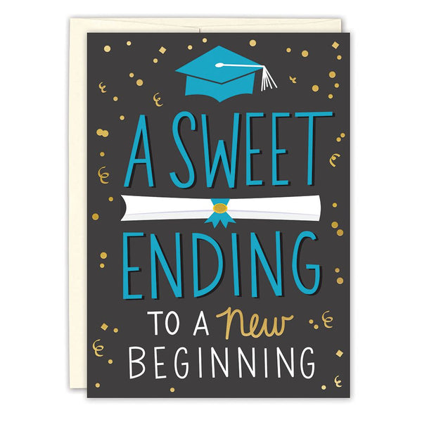 Sweet Ending Graduation Card | Paper Source
