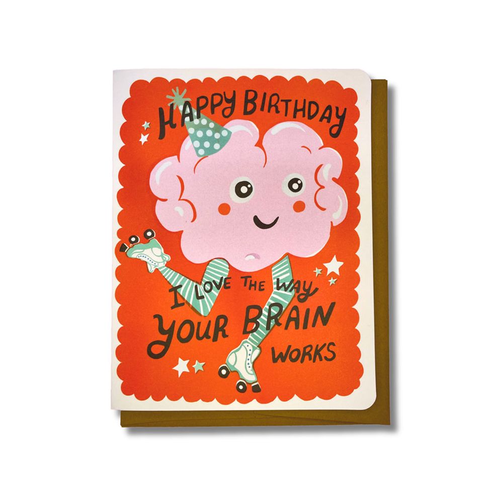 Brain Works Birthday Card | Paper Source