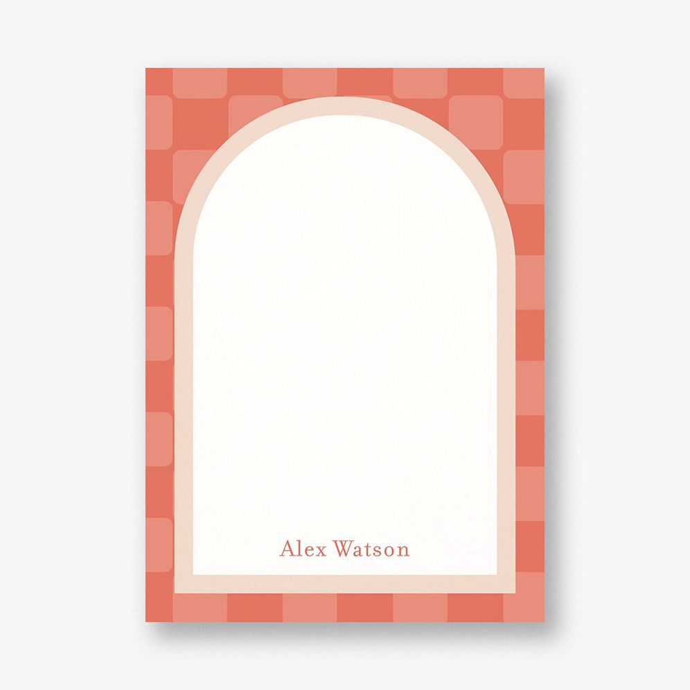 Checkered Arch Stationery | Paper Source