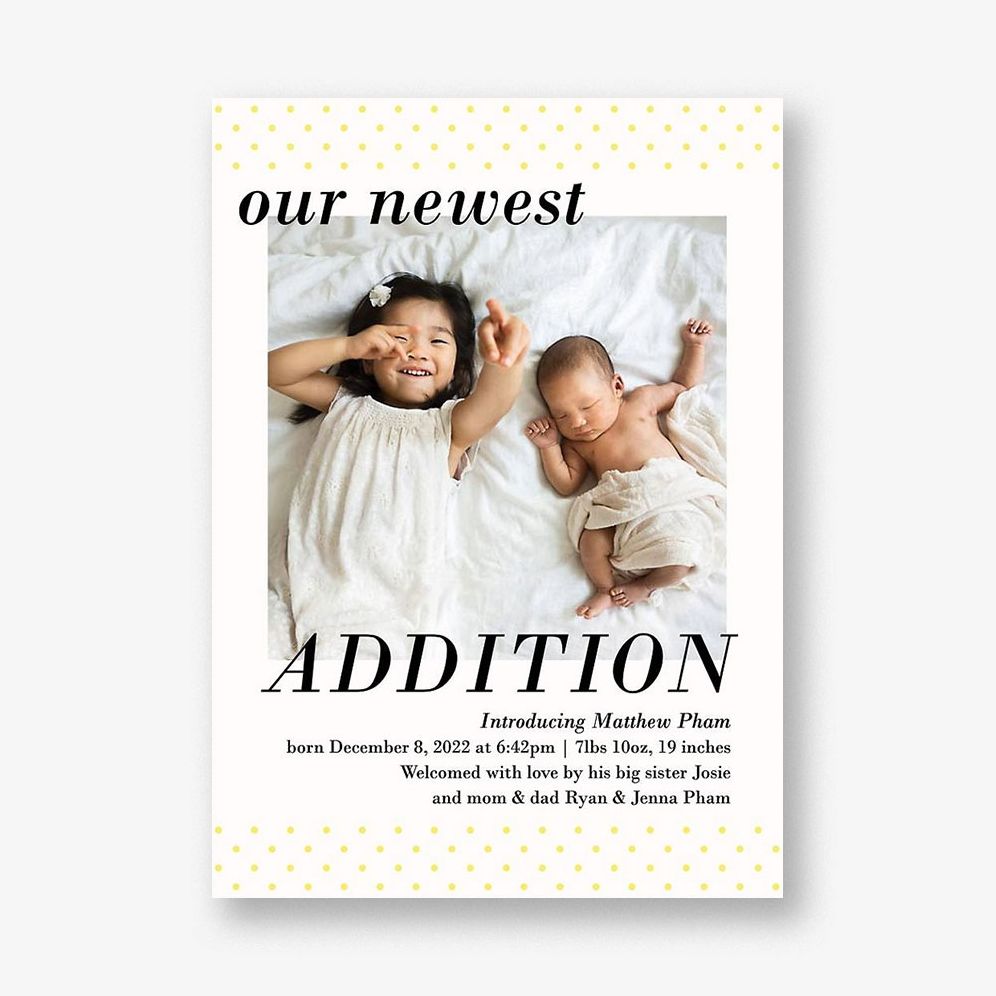 Adoption Invitation Cards It Was Written In The Stars Adoption Baby