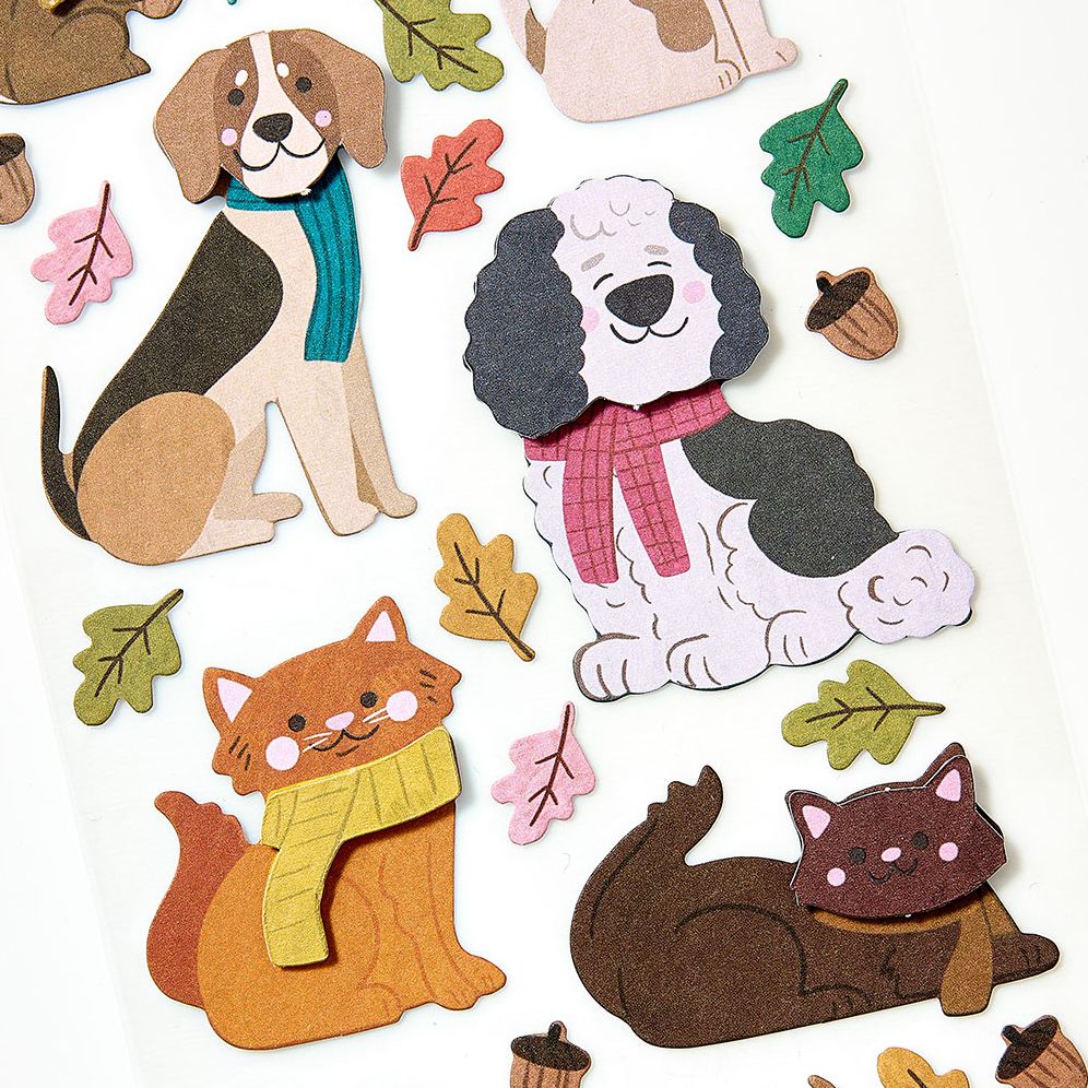 Cute Dog Laptop Stickers 100PCS Funny Dog And Cat Meme Stickers, Cute ...