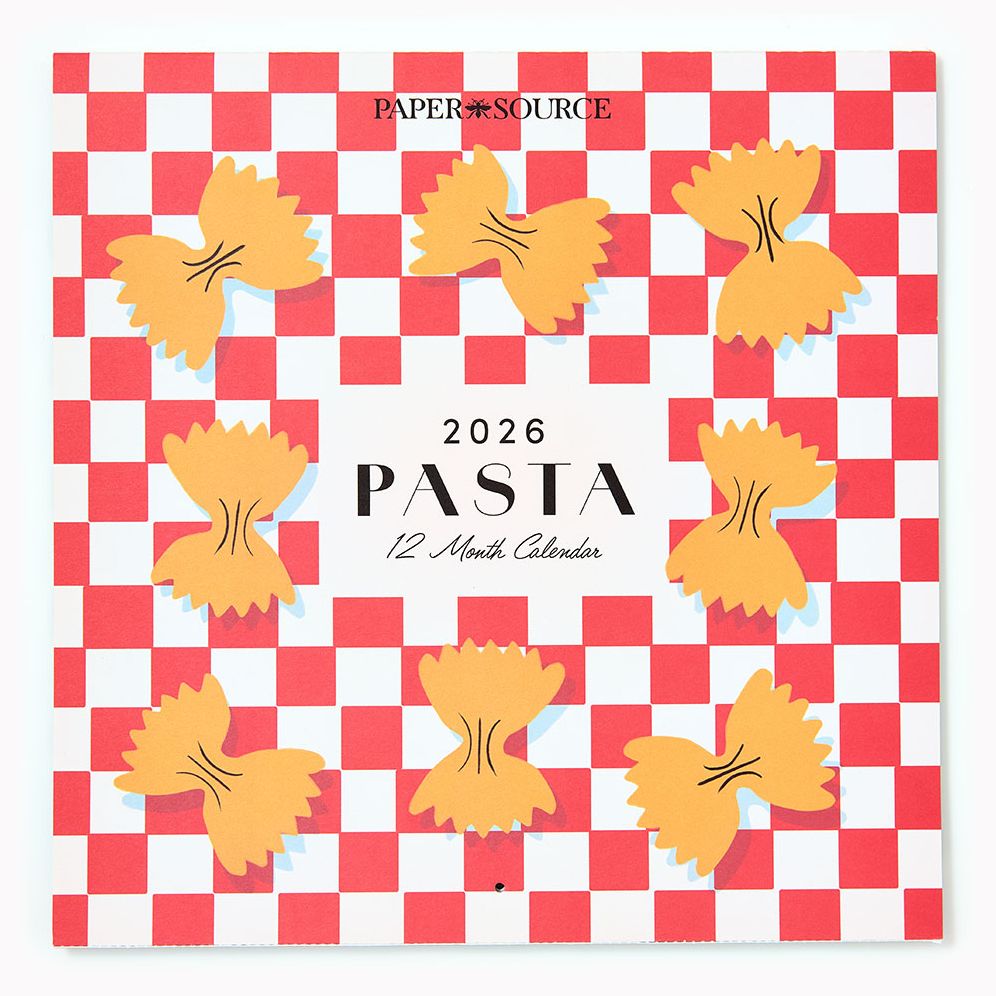 2026 Paper Source Pasta Calendar | Paper Source