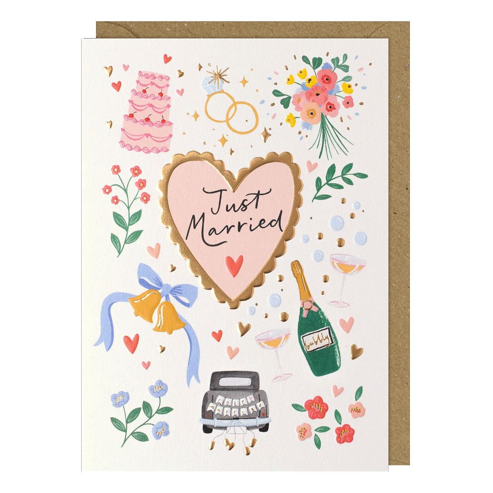 Momento Wedding Icons Greeting Card | Paper Source