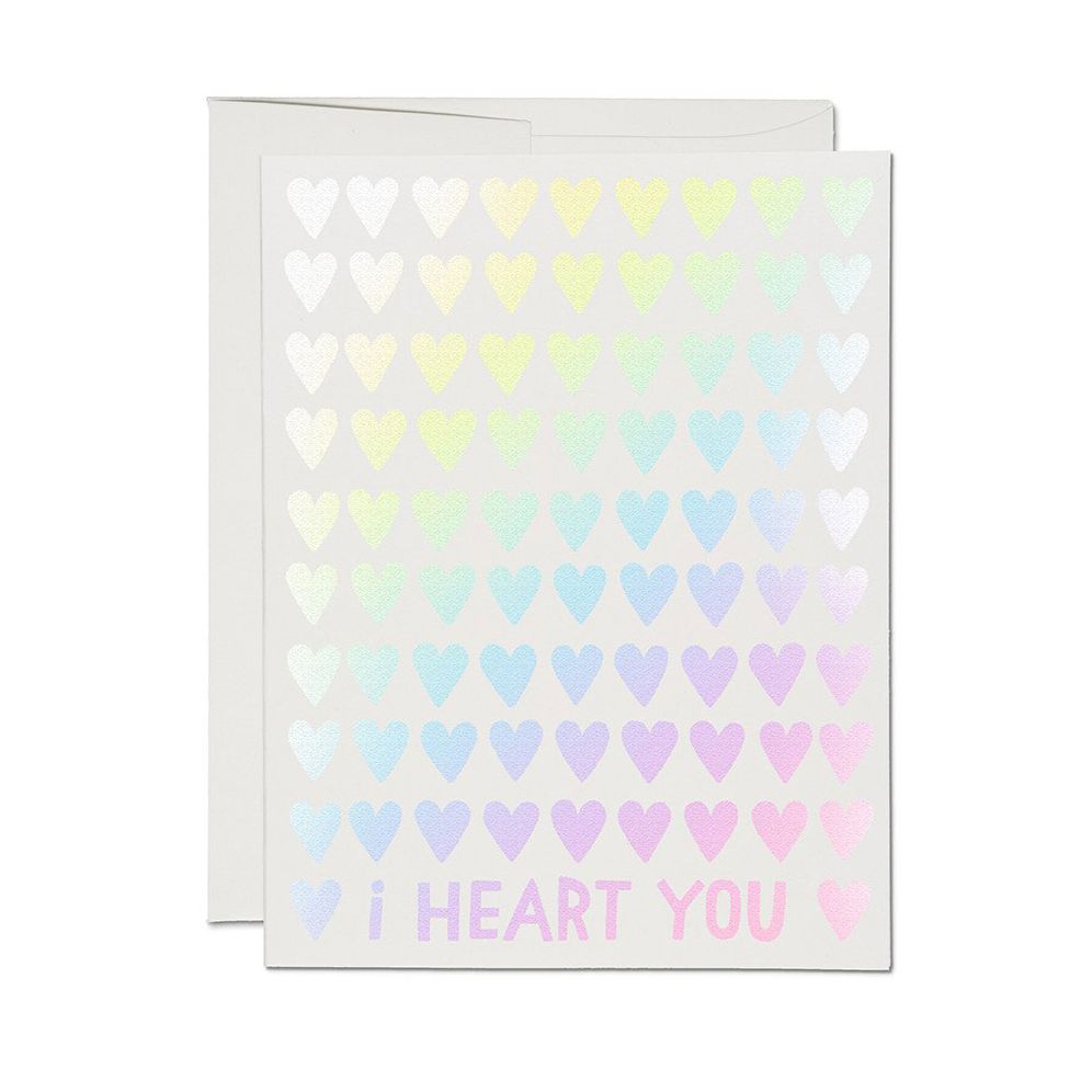 Lots of Hearts Love Card | Paper Source