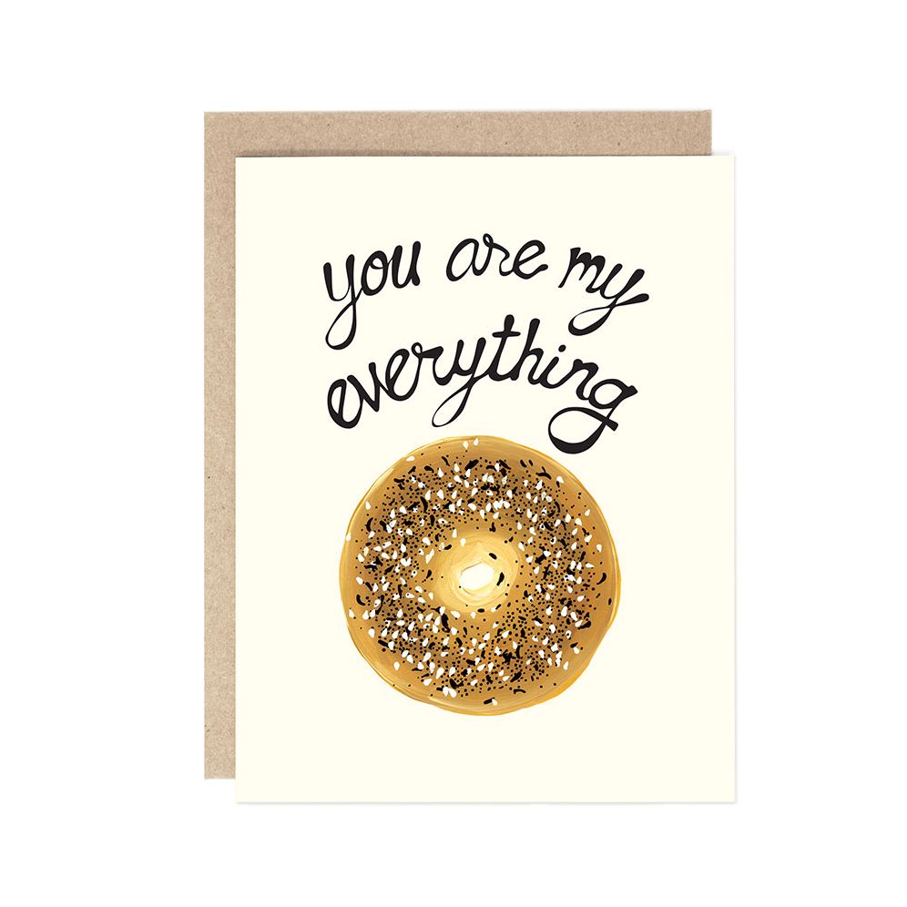 My Everything Bagel Love Greeting Card | Paper Source