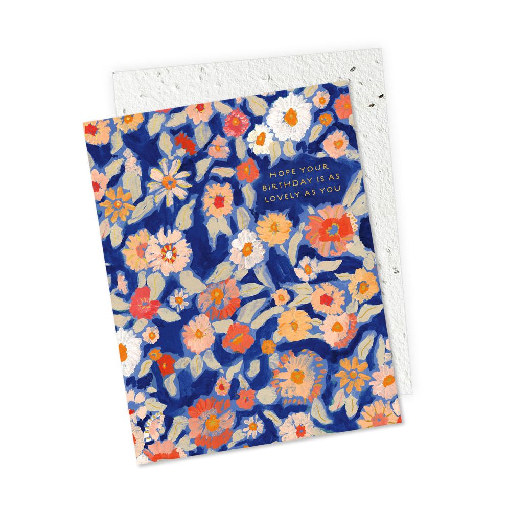 Lovely Birthday Wildflowers Card | Paper Source