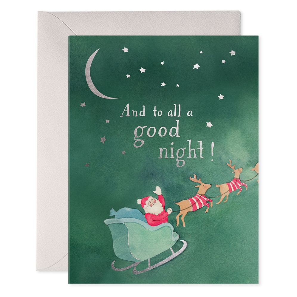To All A Good Night Holiday Card | Paper Source