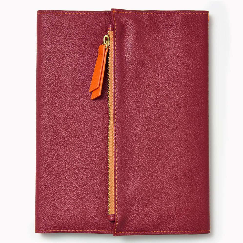 Paper Source A5 Journal Cover Clutch - Dark Berry | Paper Source