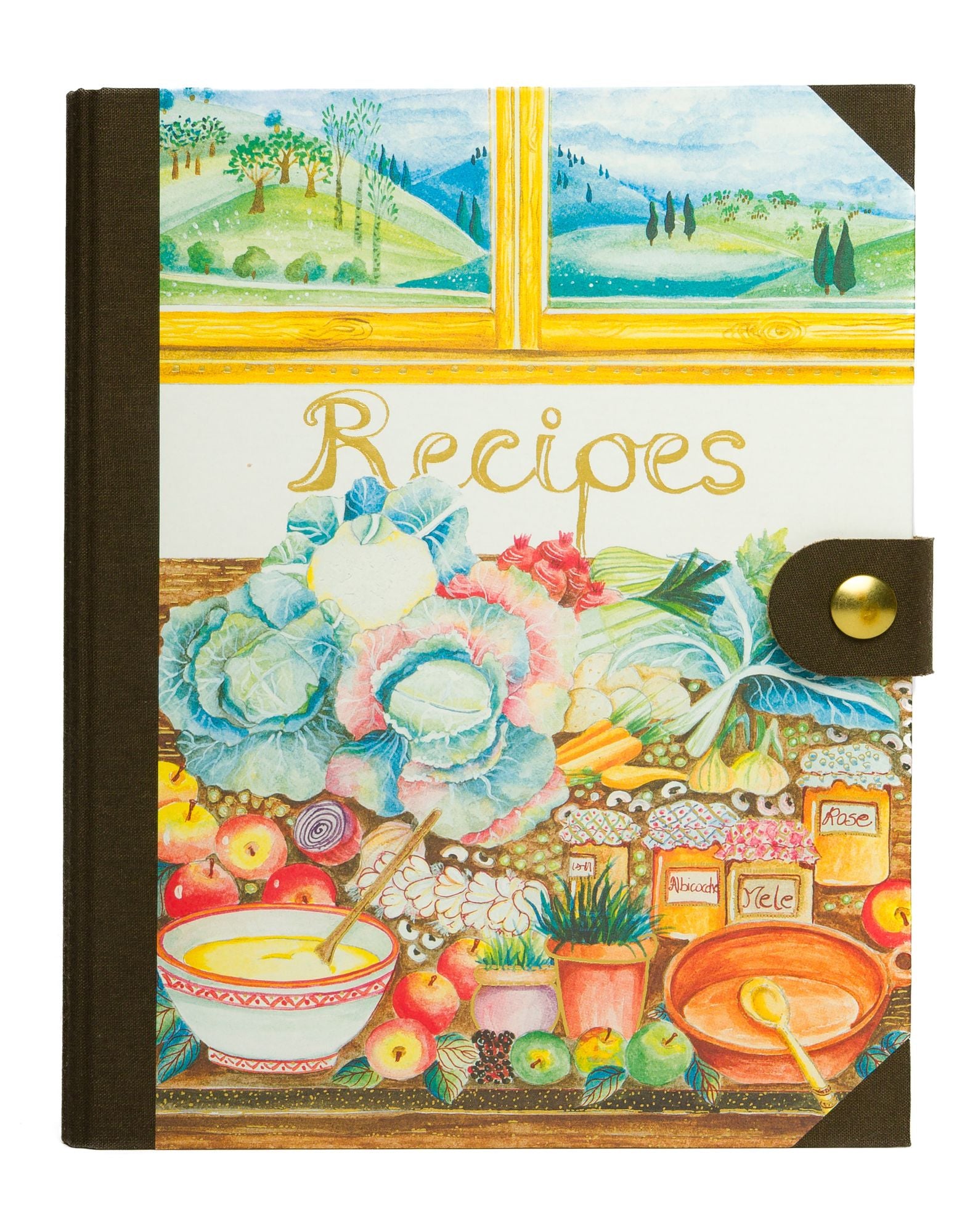 Vintage Italian Countryside Recipe Journal | Paper Source