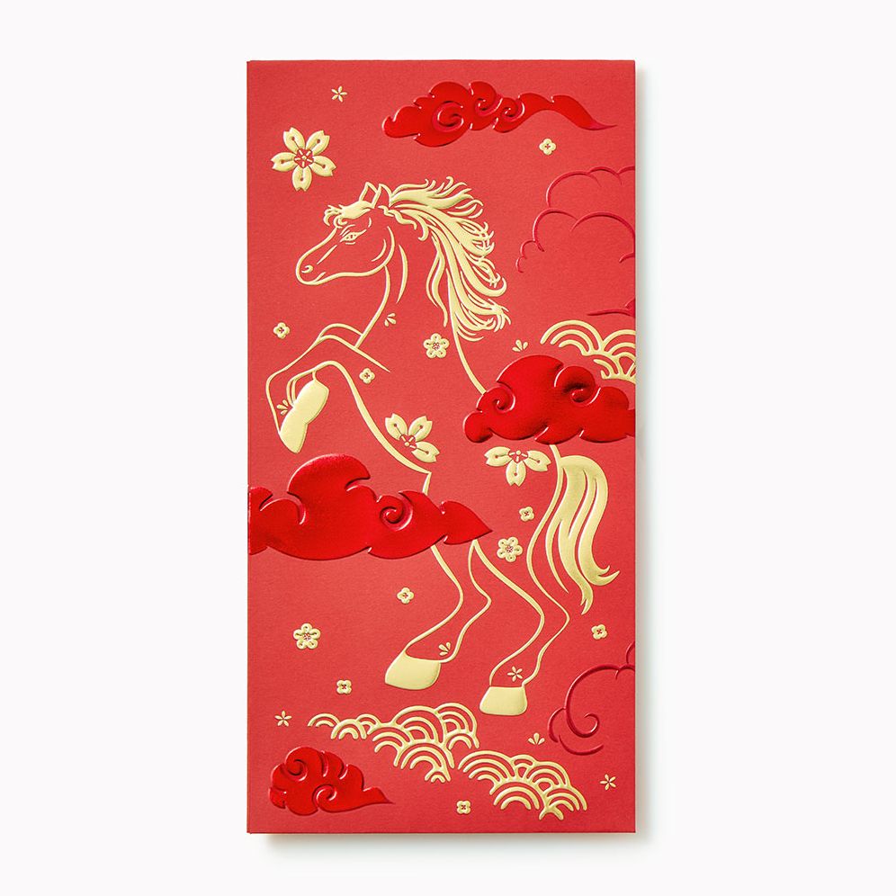 Lunar New Year Year of the Horse Envelope Set | Paper Source