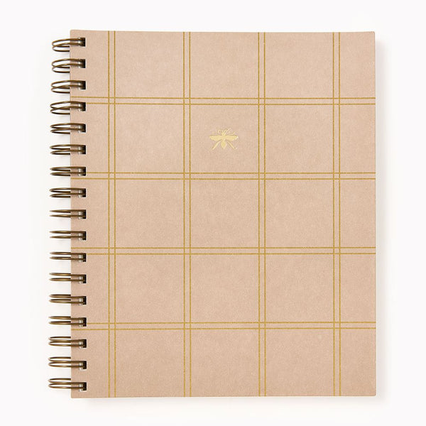 Sand Grid Paper Wasp Daily Planner | Paper Source