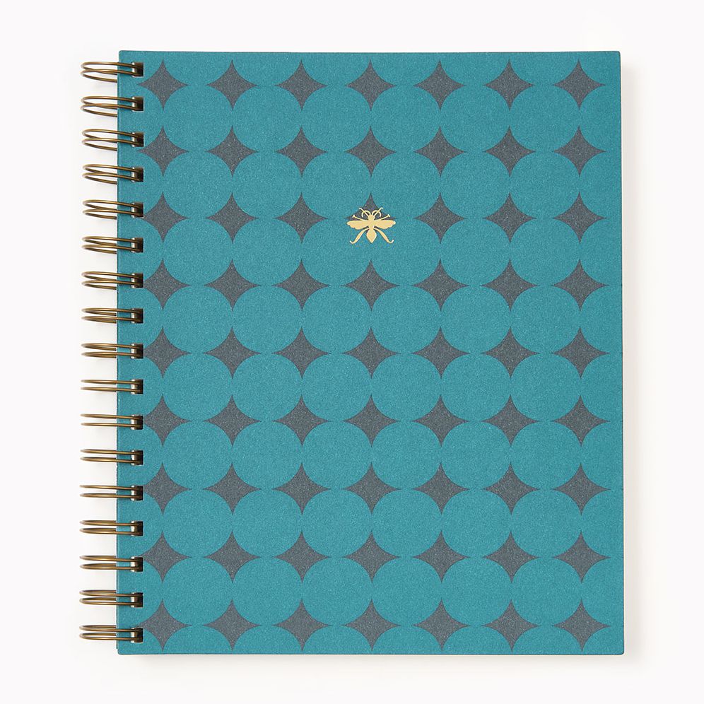 Teal Diamond Paper Wasp Daily Planner | Paper Source